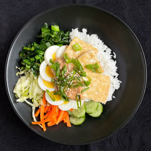 Indonesian Peanut Rice Bowl – Homegrown Foods